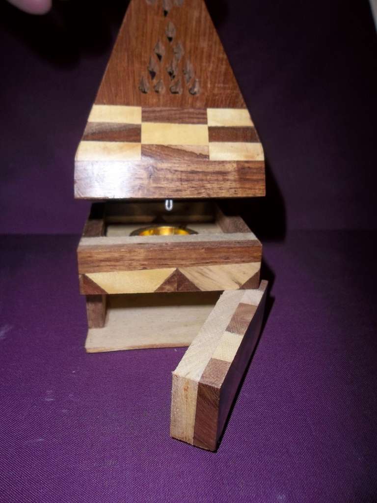 Pyramid Incense Burner Box – The STAR Centre